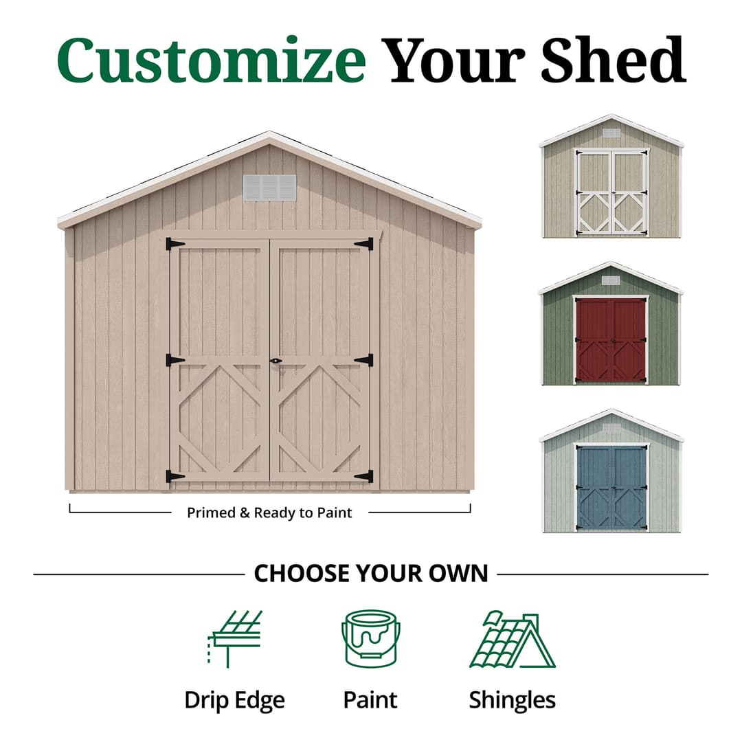 Classic Gable Shed | Little Cottage Co.